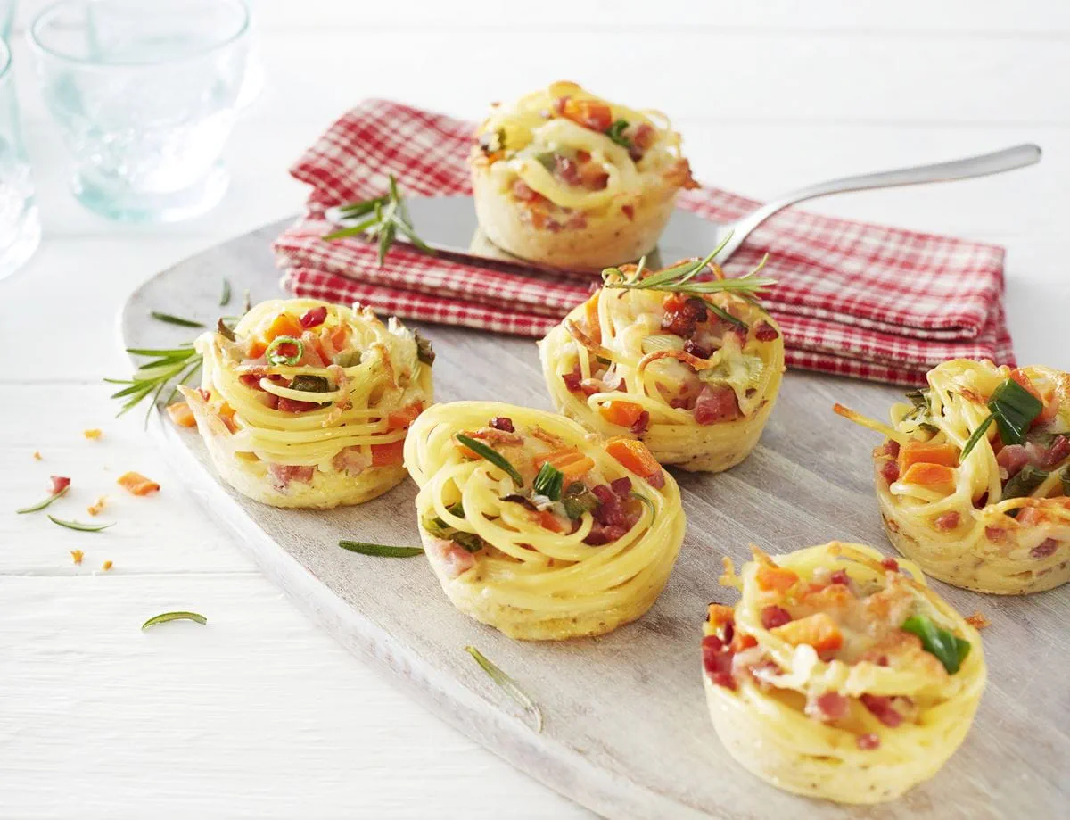 Spaghetti-Muffins