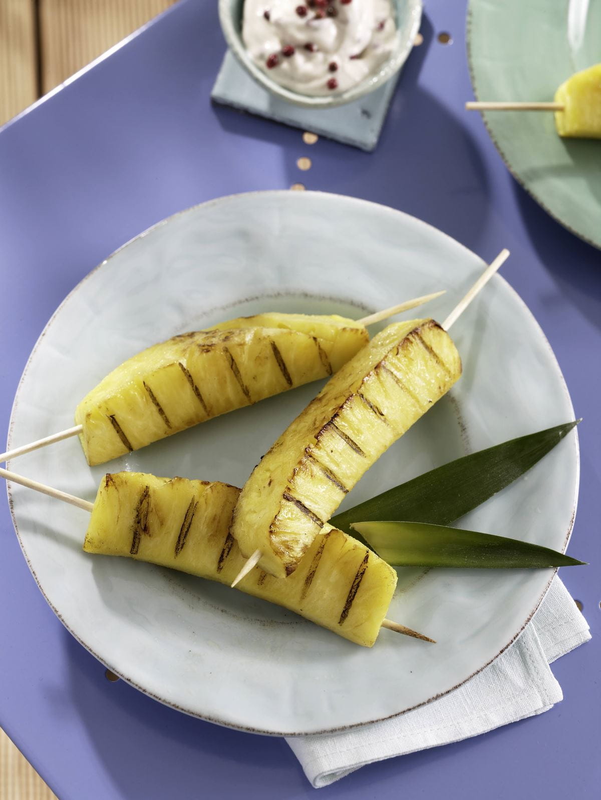 Gegrillte Ananas