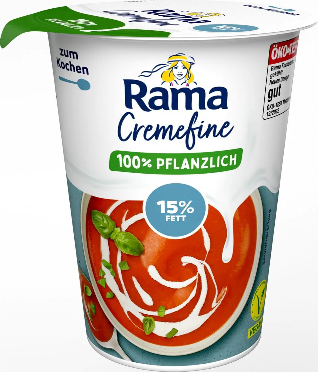 Rama Cremefine 100% pflanzlich 15% | Rama