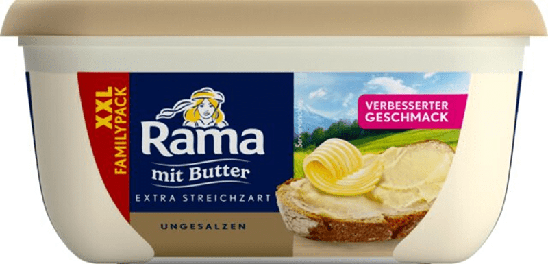 Rama mit Butter ungesalzen 400g | Rama