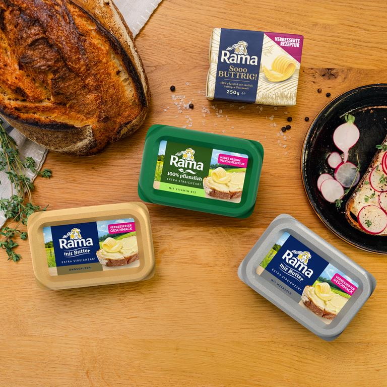 Rama mit Butter | Rama