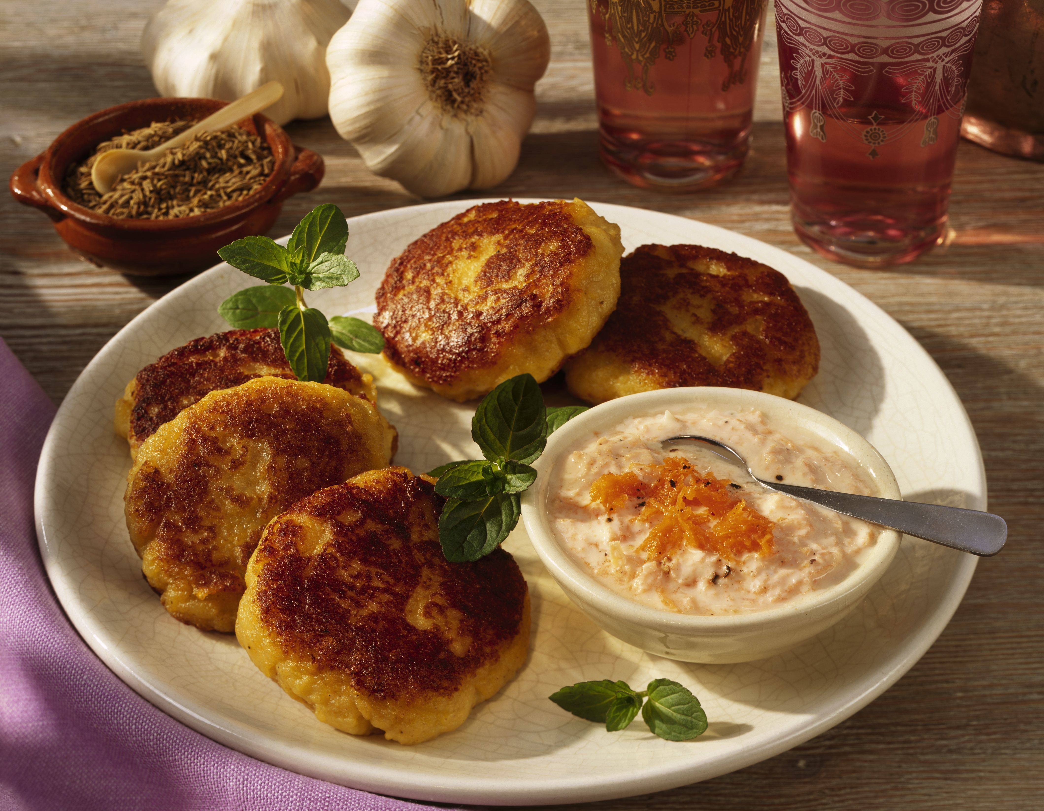 Orientalische Kartoffel-Laibchen