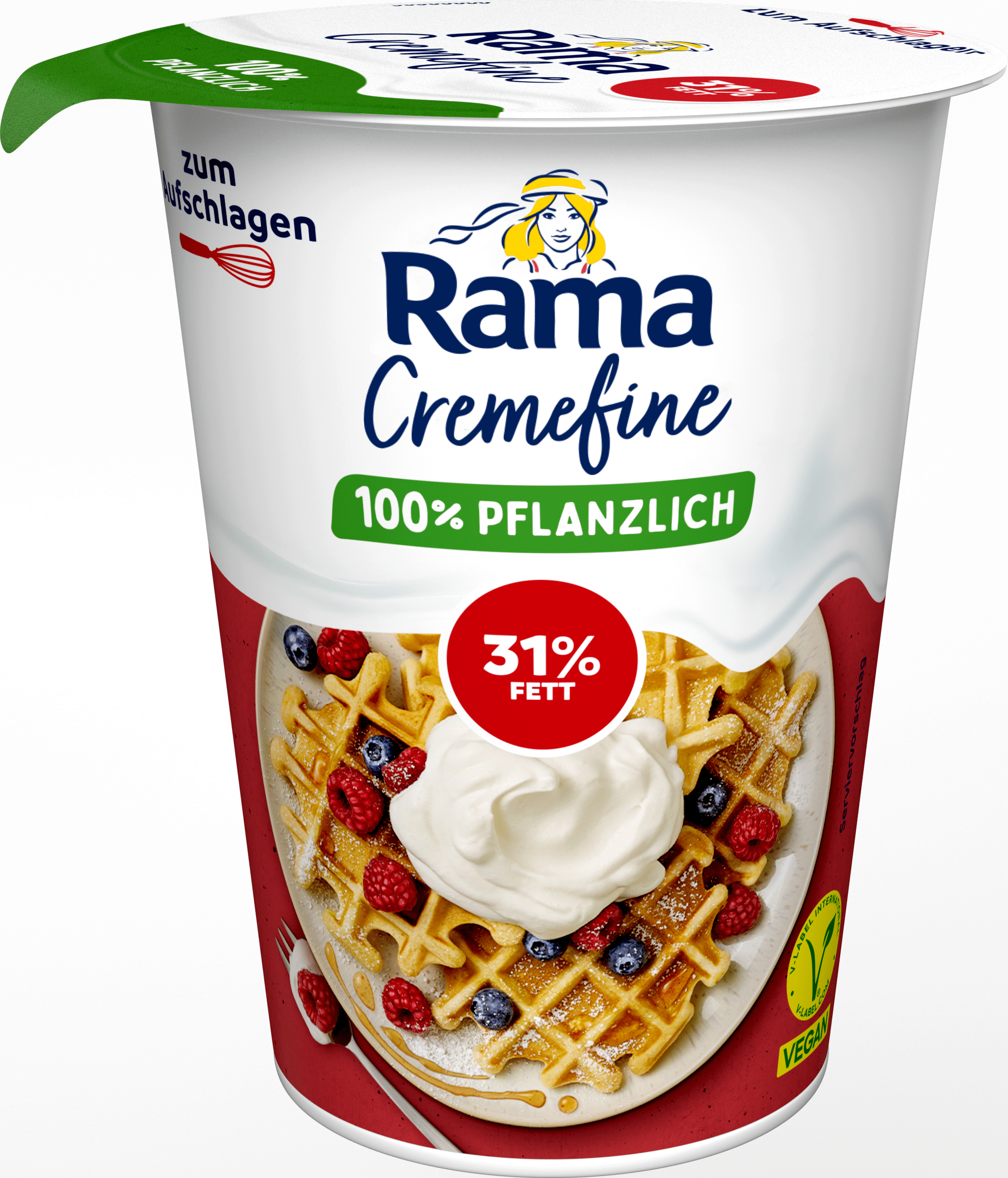 Rama Cremefine 100% pflanzlich 31% Fett | Rama