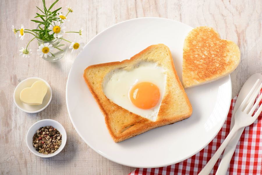 Toast mit Ei