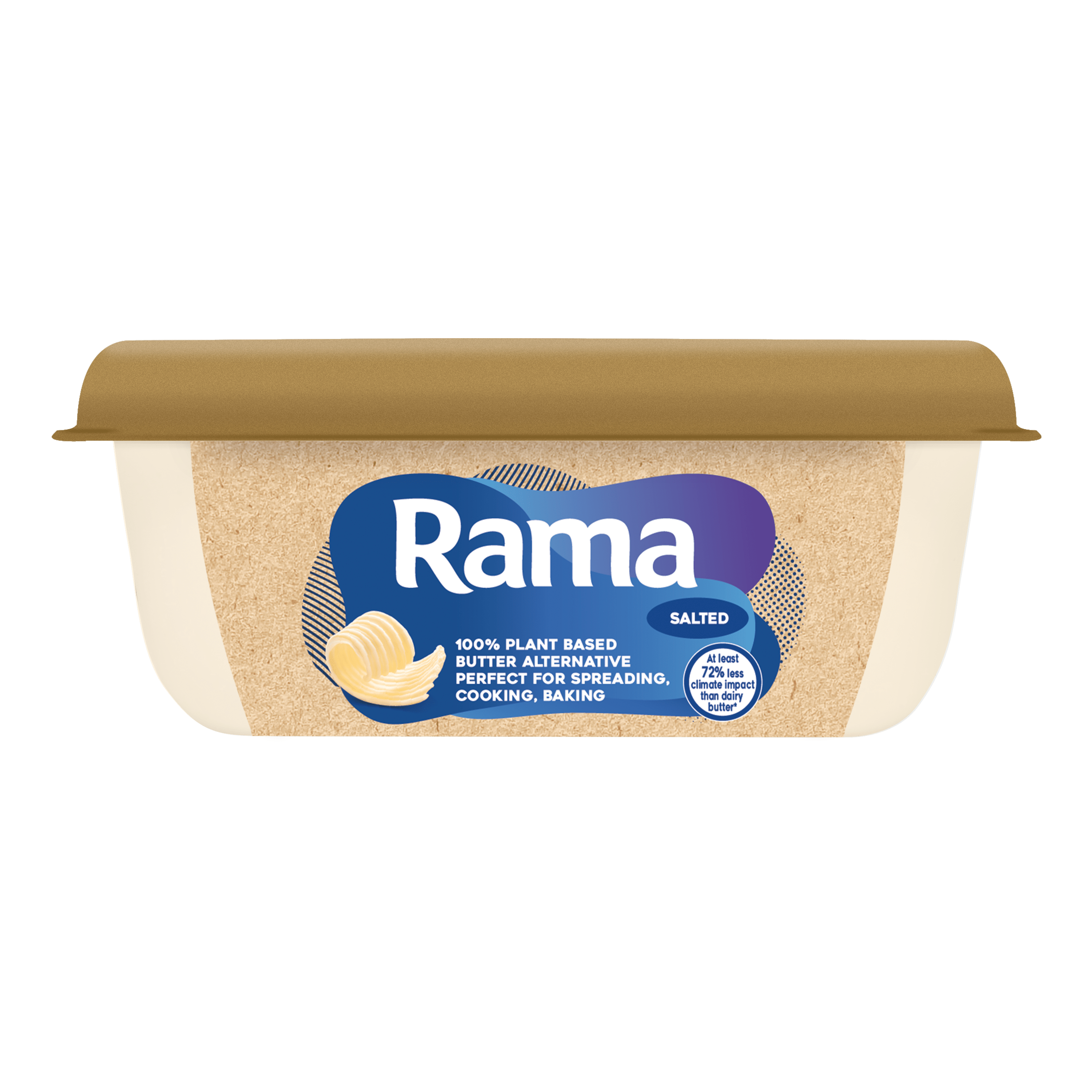 RAMA 100% ROŚLINNA ALTERNATYWA DLA MASŁA, SOLONA | Rama