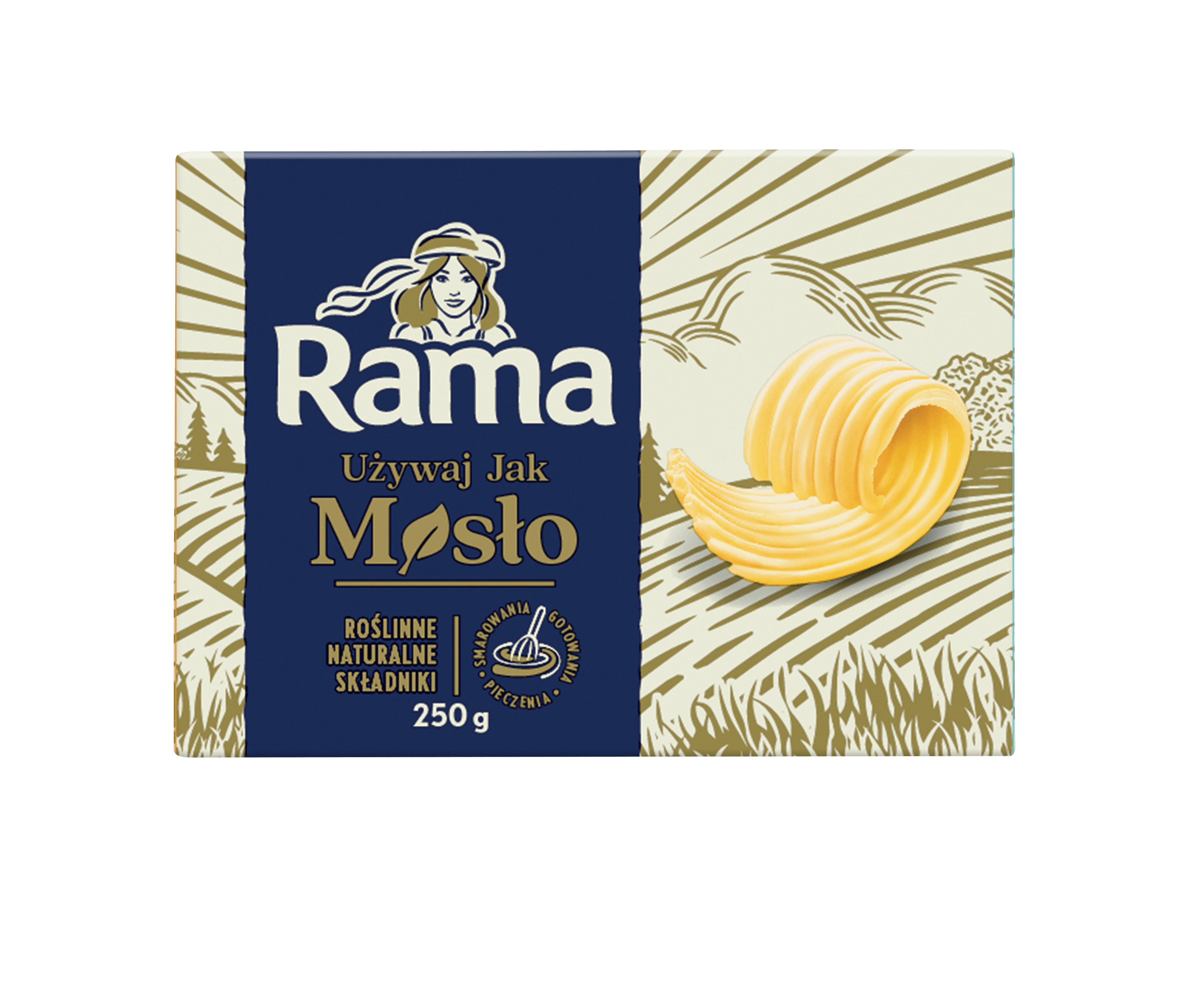 Rama 100% roślinna alternatywa dla masła | Rama