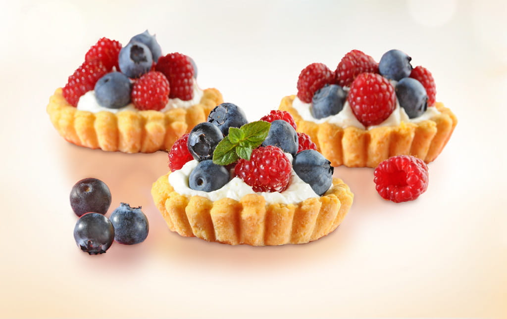 Mini Tarte cu fructe de padure | Rama