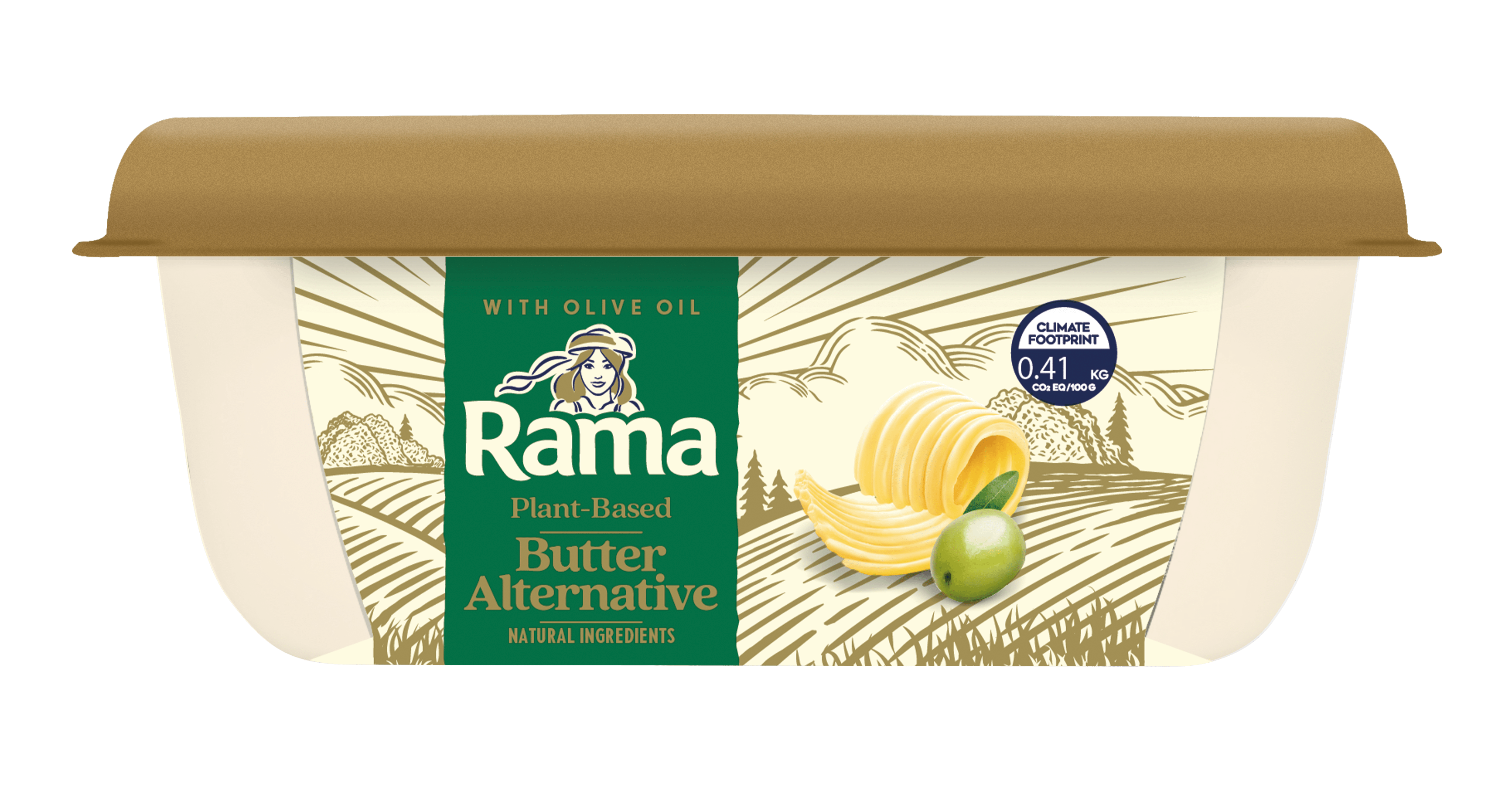 100% rastlinná alternatíva, s olivovým olejom | Rama